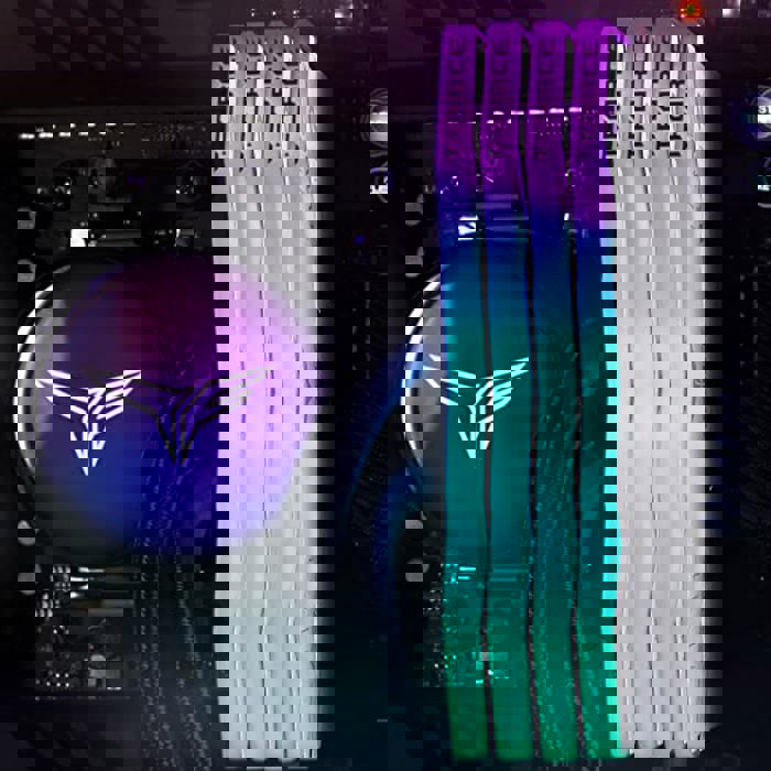 TEAMGROUP T-Force Delta Alpha RGB 32GB Kit (2x16GB) DDR5 6000MHz White ...