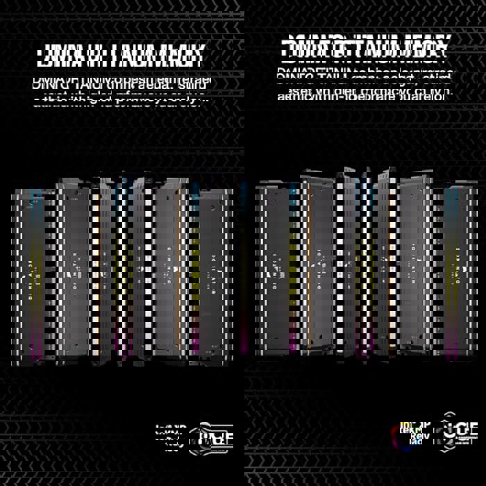 CORSAIR Dominator Titanium RGB 64GB (4x16GB) DDR5 6400MHz RAM - Specs ...