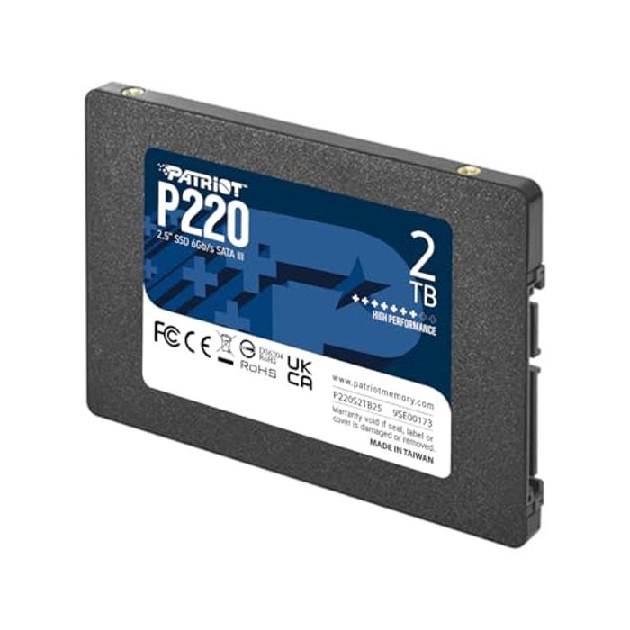 Last completed PC builds with Patriot P220 2TB | Pangoly