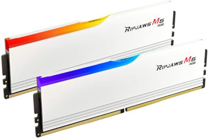 G.SKILL Ripjaws M5 RGB Series 32GB (2x16GB) DDR5 6400 White vs CORSAIR ...