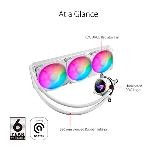 ASUS ROG Strix LC II 360 ARGB White Edition CPU Cooler - Specs, Compare ...