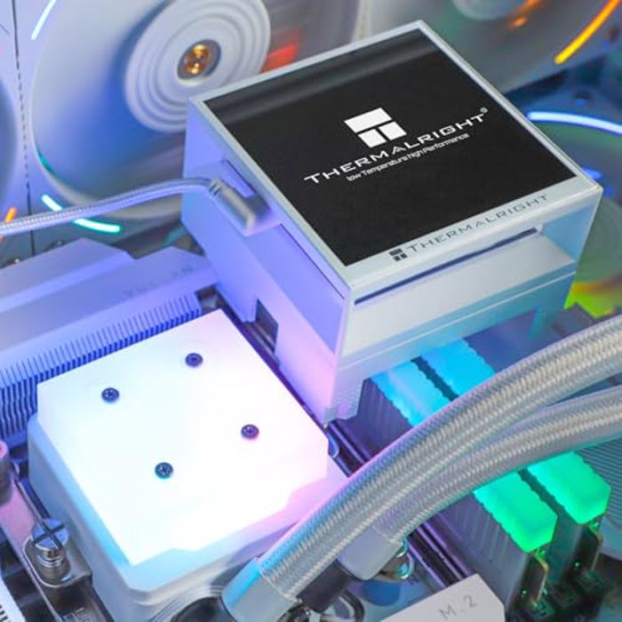Last completed PC builds with Thermalright Hyper Vision 360 ARGB White ...