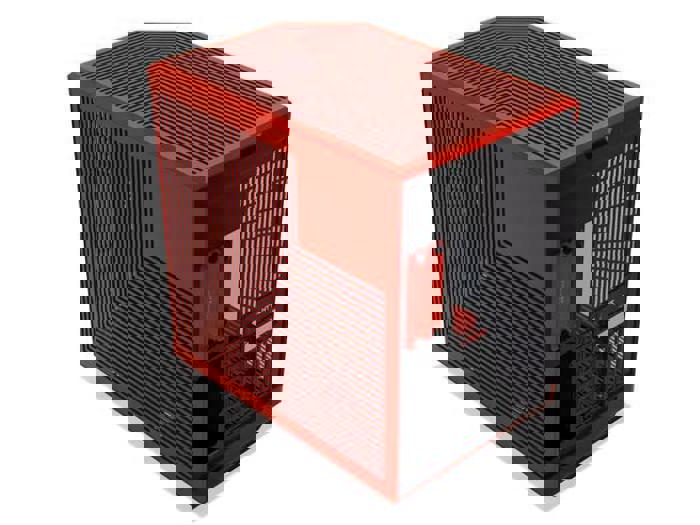 HYTE Y70 Touch Infinite Black Cherry vs NZXT H3 Flow Case Comparison ...
