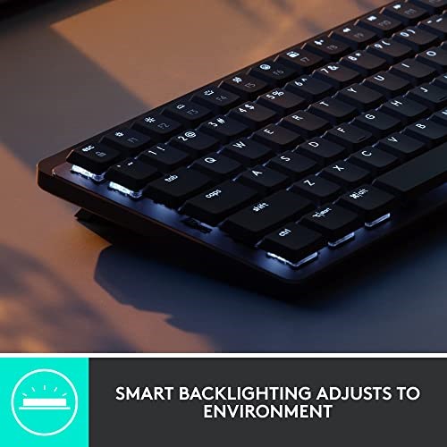 Logitech MX Mechanical Mini Wireless Illuminated Keyboard Keyboard ...