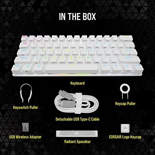 Corsair K70 PRO Mini Wireless RGB White vs Logitech MX Mechanical ...