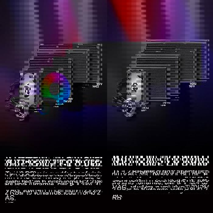 Thermaltake TH120 ARGB Sync V2 vs MONTECH HyperFlow ARGB 360 White CPU ...