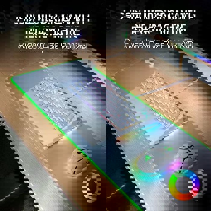 Razer BlackWidow V4 Orange Tactile Switches White vs Logitech Wireless ...