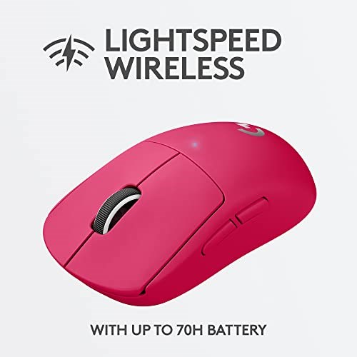 Logitech G PRO X Magenta Mouse - Specs, Compare Prices | Pangoly