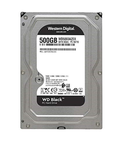Western Digital 500GB WD Black Hard Disk - Specs, Performance, Compare ...