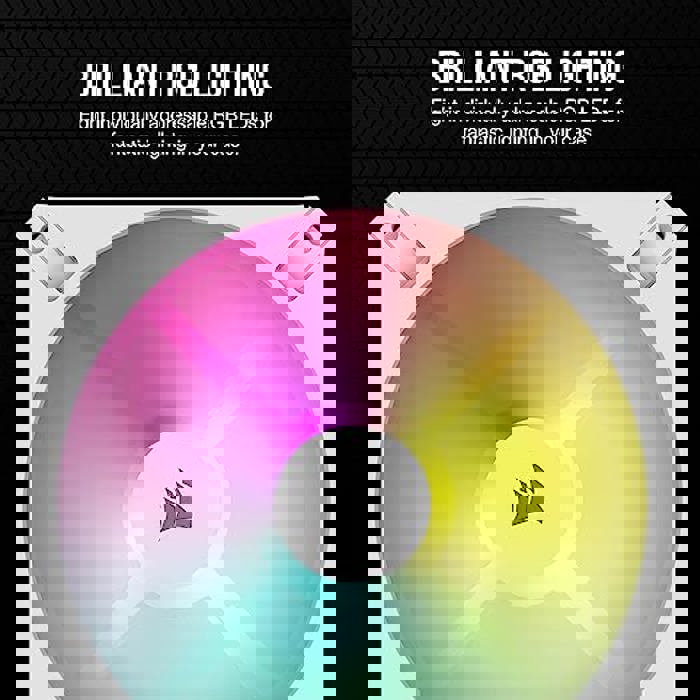 CORSAIR iCUE AR120 RGB Digital White Case Fan - Specs, Compare Prices ...