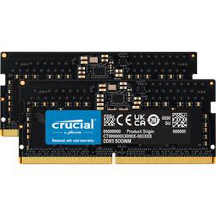 Price history for Crucial CT2K8G52C42S5 16GB (2 x 8GB) DDR5 5200 SODIMM ...