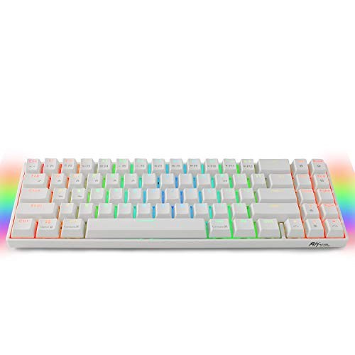 RK ROYAL KLUDGE RK71 Blue Switch White Keyboard - Specs, Compare Prices ...
