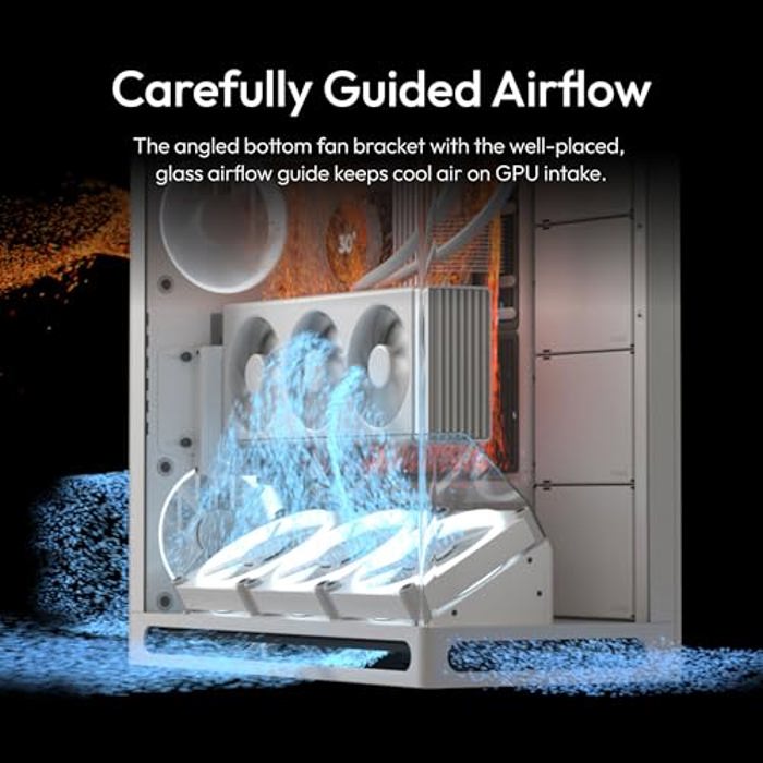 HAVN HS 420 VGPU White vs NZXT H9 Flow RGB Plus White 2025 Case ...