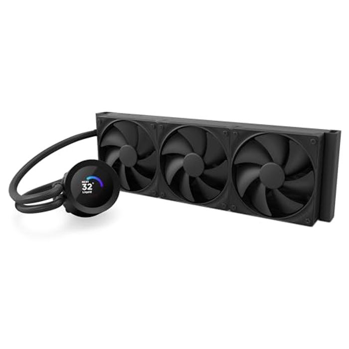Deepcool AK620 ZERO DARK ZORIA vs NZXT Kraken Plus 360 CPU Cooler ...