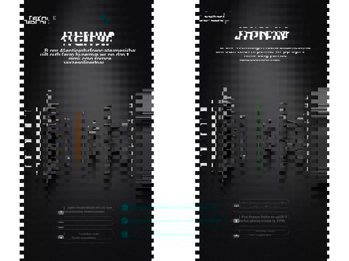 Deepcool LS720S ZERO DARK CPU Cooler - Specs, Compare Prices | Pangoly