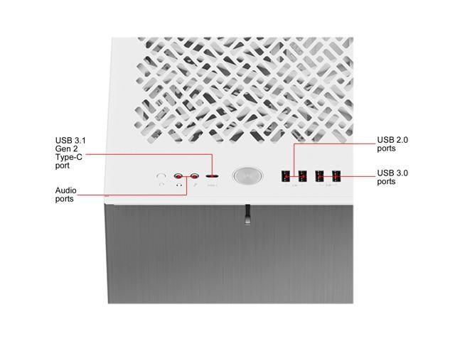 Fractal Design Define 7 Compact White Case - Specs, Compare Prices ...