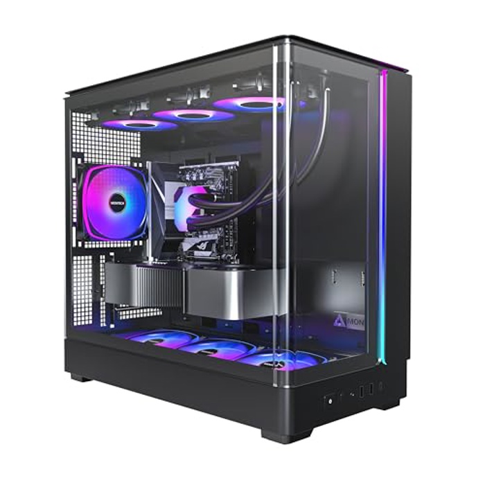 MONTECH King 15 PRO vs Lian Li O11 Vision Compact White Case Comparison ...