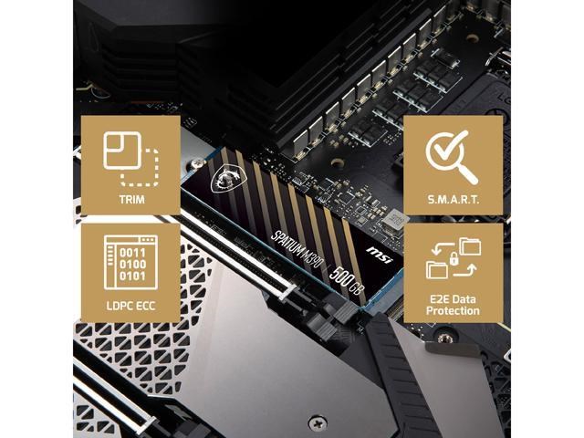 MSI SPATIUM M390 500GB SSD - Specs, Performance, Compare Prices | Pangoly