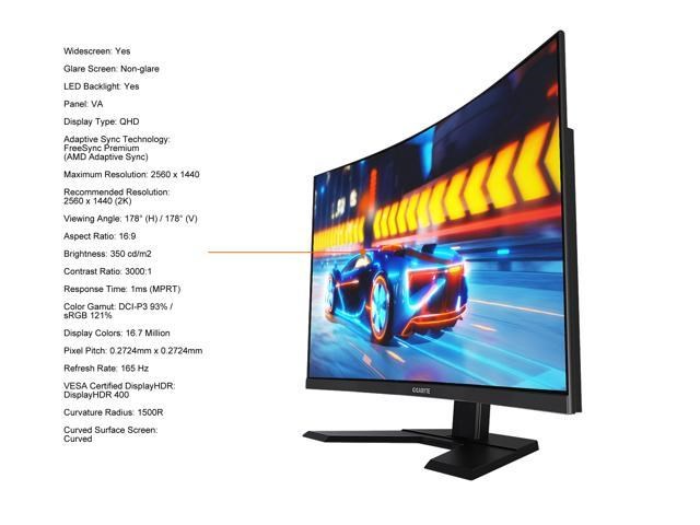 Last completed PC builds with GIGABYTE G32QC A | Pangoly