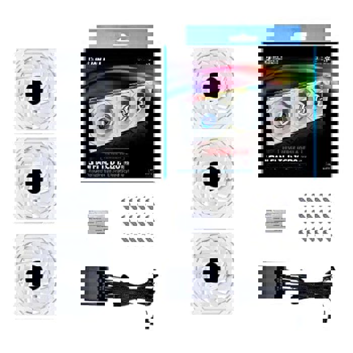 Lian Li UNI Fan TL LCD Reverse White 3 Pack vs UNI Fan TL LCD 120 ...