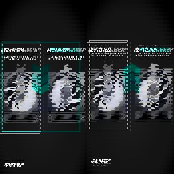 Phanteks M25-140 Gen2 Triple Pack ARGB vs Cooler Master Mobius 120P ...