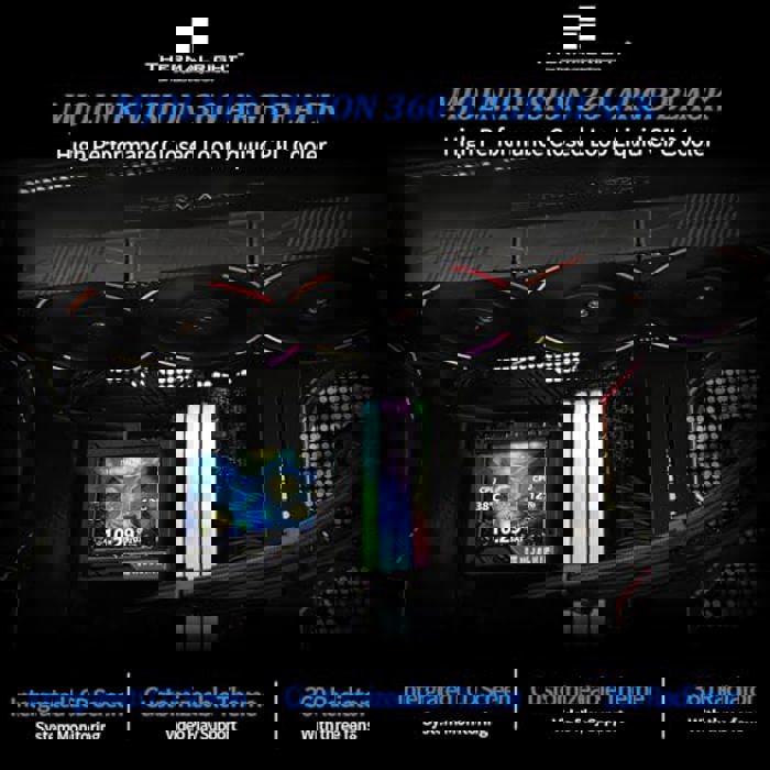 Thermalright Mjolnir Vision 360 ARGB Black vs ARCTIC Liquid Freezer III ...