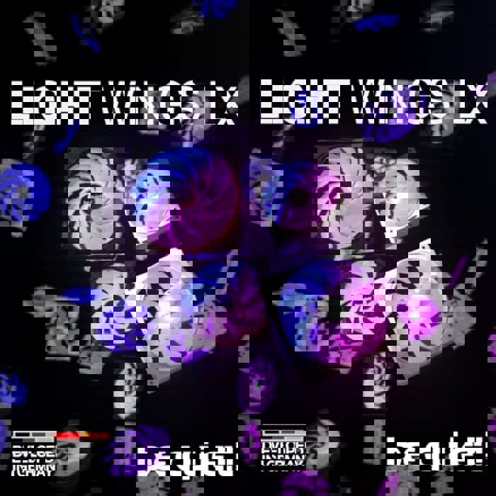 Last completed PC builds with be quiet! Light Wings LX High Speed 120mm ...