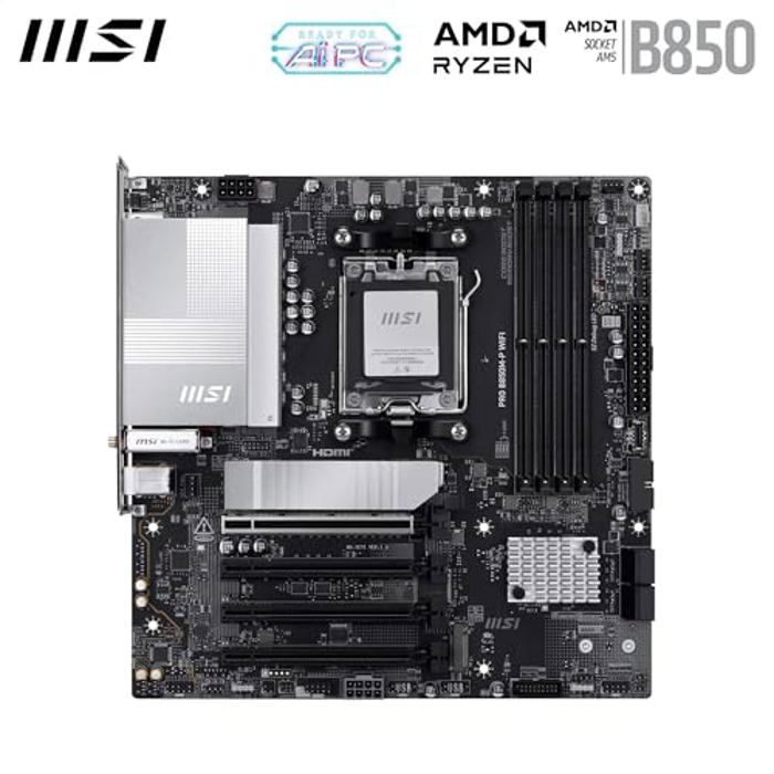 MSI PRO B850M-P WiFi Motherboard - Specs, Compare Prices | Pangoly