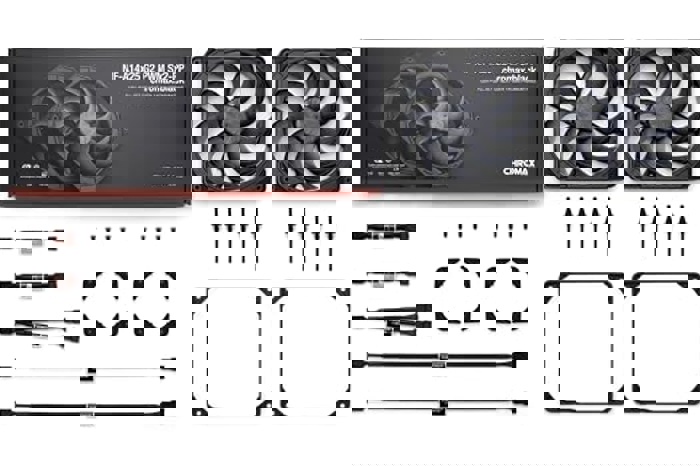 Noctua NF-A14x25 G2 PWM Sx2-PP chromax.Black vs Phanteks M25-140 D-RGB ...