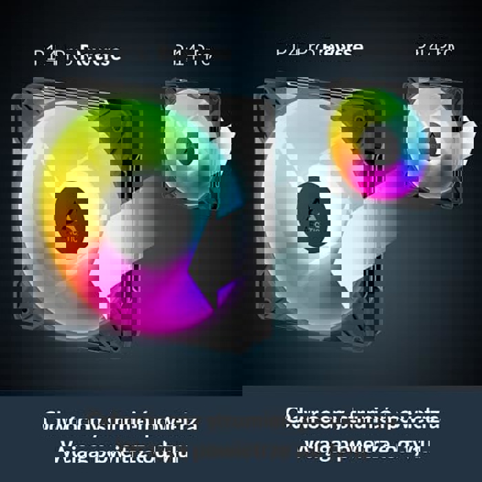 ARCTIC P14 Pro Reverse A-RGB 3 Pack vs Phanteks M25-140 D-RGB (3-Pack ...