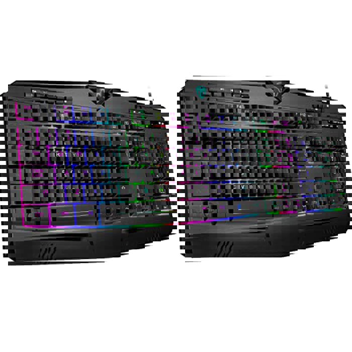 Dacoity Gaming Keyboard, Full Size RGB Backlit Quiet Computer Keyboard ...