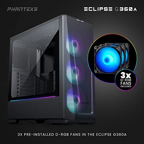 Phanteks Eclipse G360A Case - Specs, Compare Prices | Pangoly