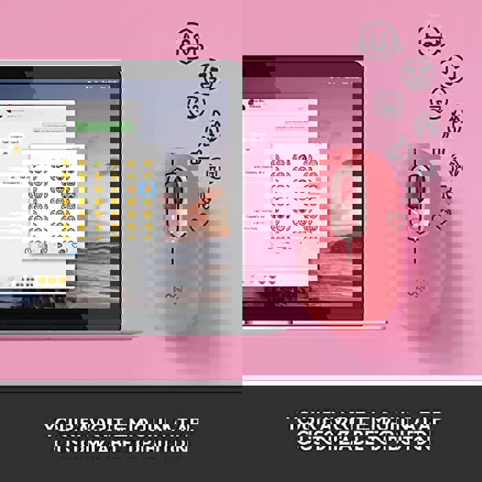 Logitech POP Mouse Heartbreaker Rose Mouse - Specs, Compare Prices ...