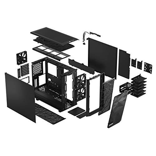 Fractal Design Meshify 2 Black FD-C-MES2A-01 vs Lian Li O11 Dynamic ...