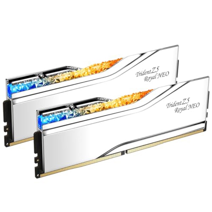G.Skill Trident Z5 Royal Neo 96GB (2 x 48GB) DDR5 6000 Silver RAM ...