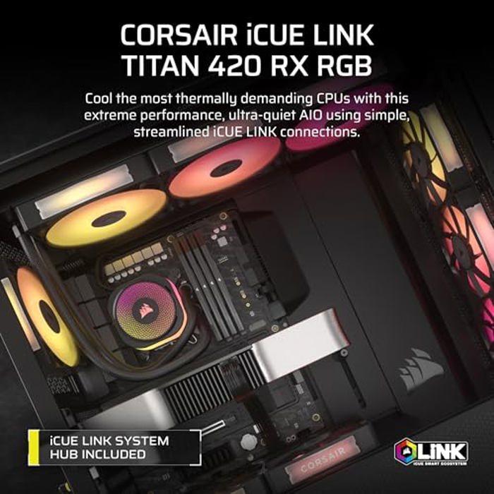 AMD Wraith Prism Cooler vs Corsair iCUE Link Titan 420 RX RGB CPU ...