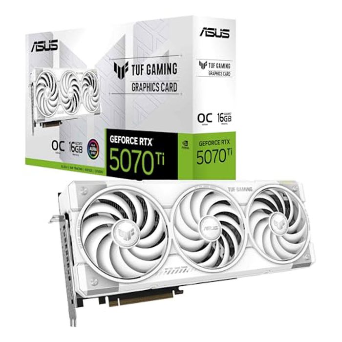 MSI GeForce RTX 5070 Ti 16G GAMING TRIO OC WHITE vs ASUS TUF Gaming ...
