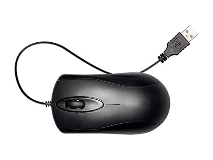 Monoprice Essential USB Mouse vs HP USB Mouse Mouse Comparison | Pangoly
