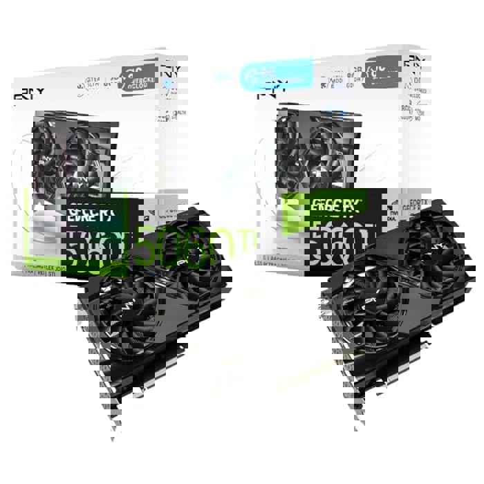 PNY GeForce RTX 5060 Ti 8GB Overclocked Dual Fan Graphics Card - Specs ...