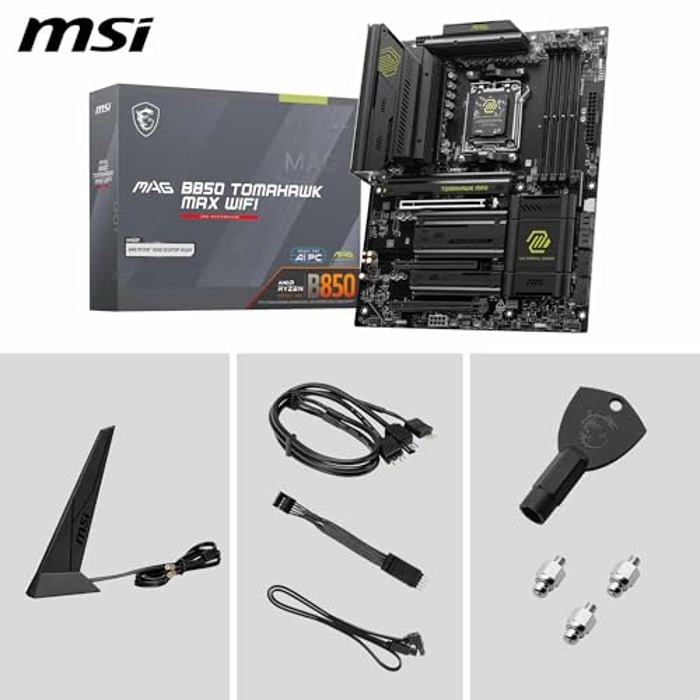 MSI MAG B850 TOMAHAWK MAX WIFI Motherboard - Specs, Compare Prices ...