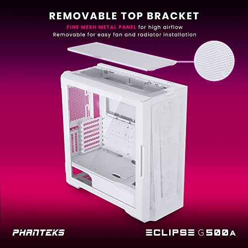 Phanteks Eclipse G500A D-RGB White Case - Specs, Compare Prices | Pangoly