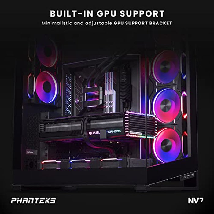 Phanteks NV7 vs Lian Li O11 Dynamic EVO Black Case Comparison | Pangoly