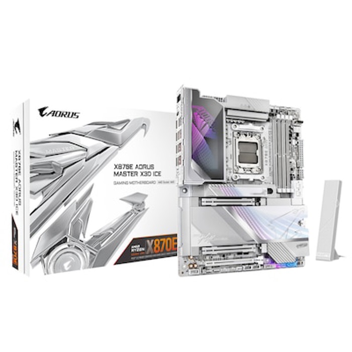 Gigabyte X870E AORUS MASTER X3D ICE vs ASUS Pro WS WRX80E-SAGE SE WIFI ...