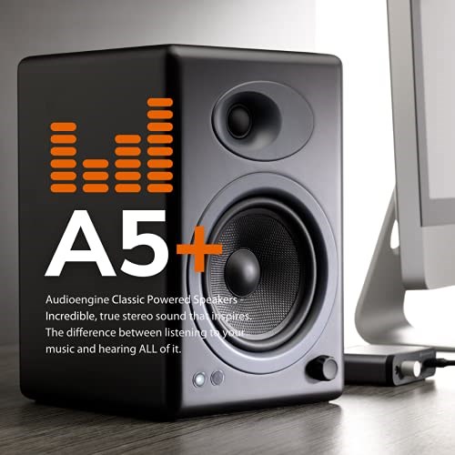 Audioengine A5+ Plus Black Speakers - Specs, Compare Prices | Pangoly