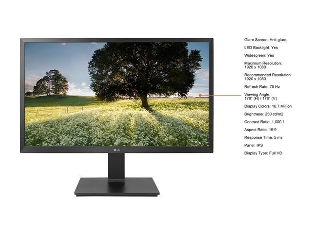 LG 24BL450Y-B Monitor - Specs, Compare Prices | Pangoly