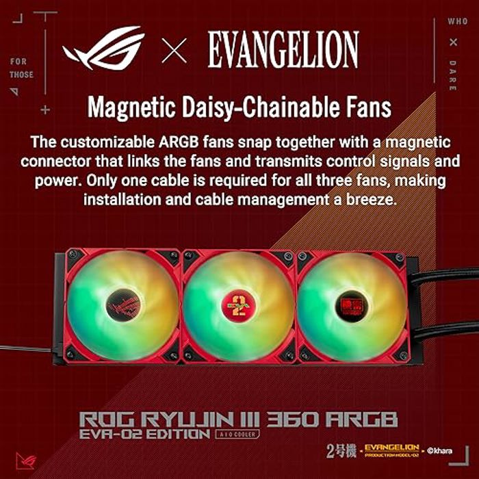 Last completed PC builds with ASUS ROG RYUJIN III 360 ARGB EVA-02 ...