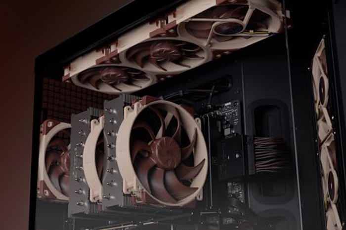 Noctua NF-A12x25 G2 PWM vs MONTECH HP140 ARGB White Case Fan Comparison ...