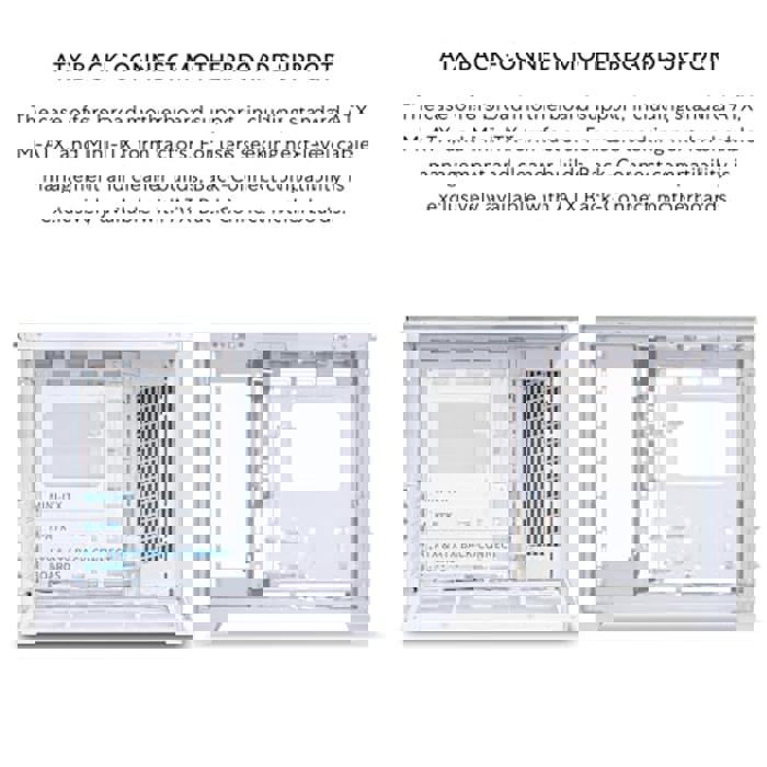 MONTECH HS01 vs LIAN LI O11D MINI V2 Flow White Case Comparison | Pangoly