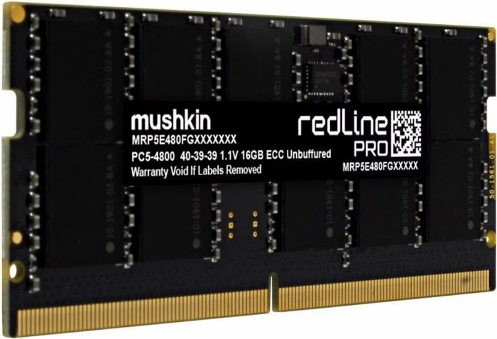 Price history for Mushkin Redline Pro 16GB DDR5 5600 SODIMM | Pangoly