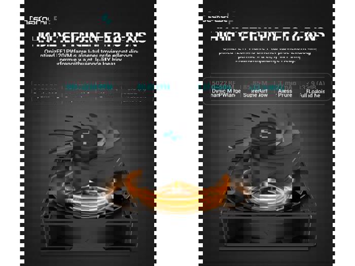 Deepcool LS720S ZERO DARK CPU Cooler - Specs, Compare Prices | Pangoly